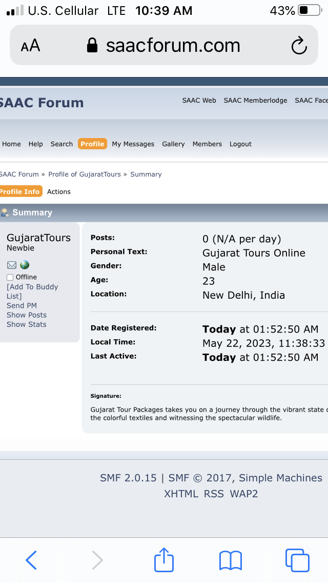 Welcome to our newest member